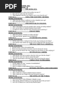 2nd Year English Notes Book II (Part I & II) Solved Questions | PDF ...