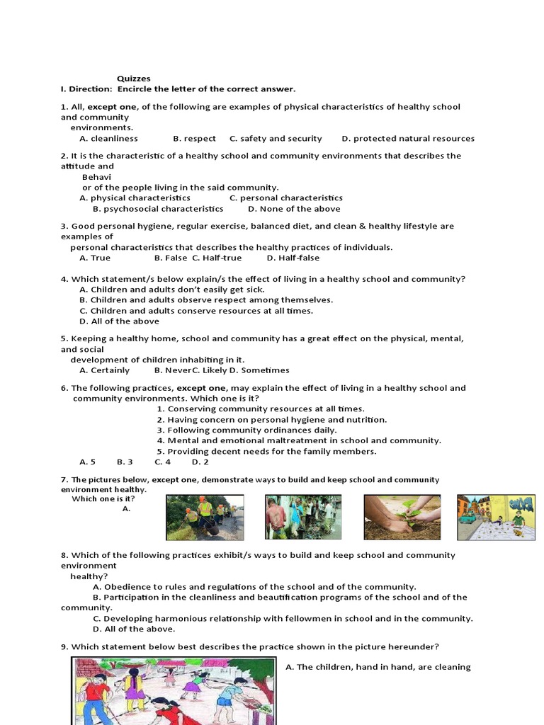 Second Grading Second Summative Test Pdf Waste Management Waste