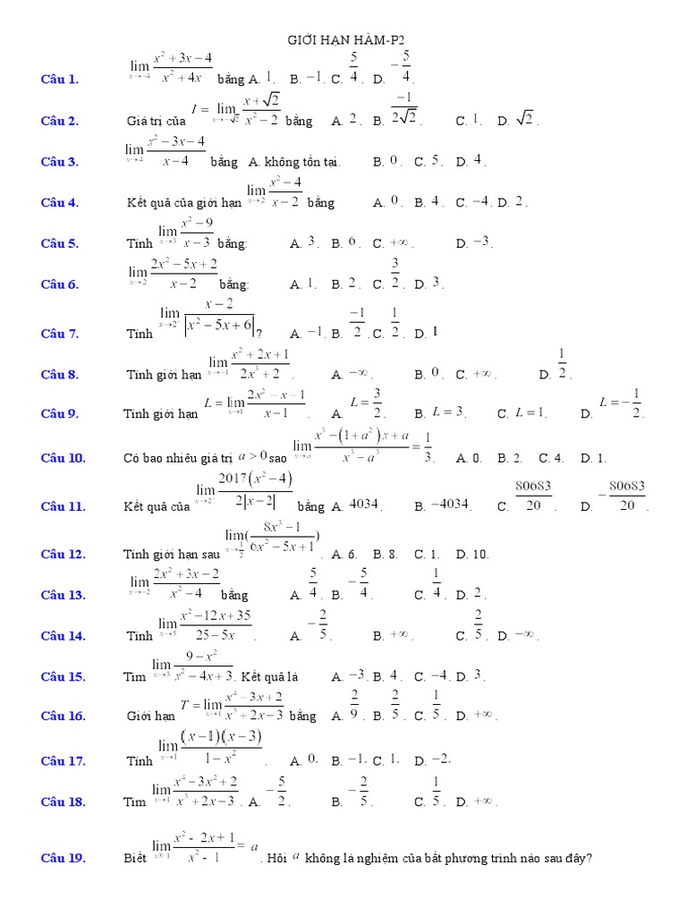 Gioi Han Ham So | PDF