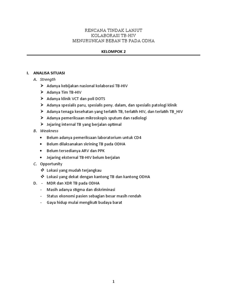 RTL Tb-Hiv KLMPK 2 | PDF