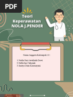 TEORI KEPERAWATAN HPM (Nola J Pender) | PDF