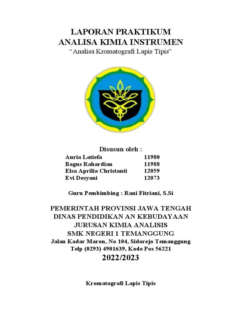 Laporan Praktikum KLT | PDF