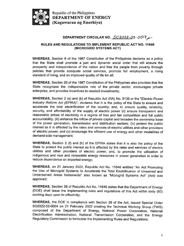 Irr Ra-11646 | PDF