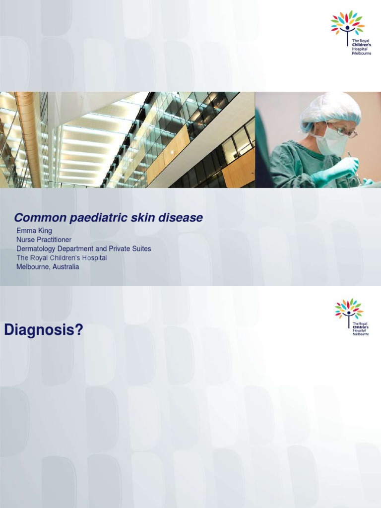 Common Pediatric Skin Diseases Guide | PDF | Dermatitis | Allergy