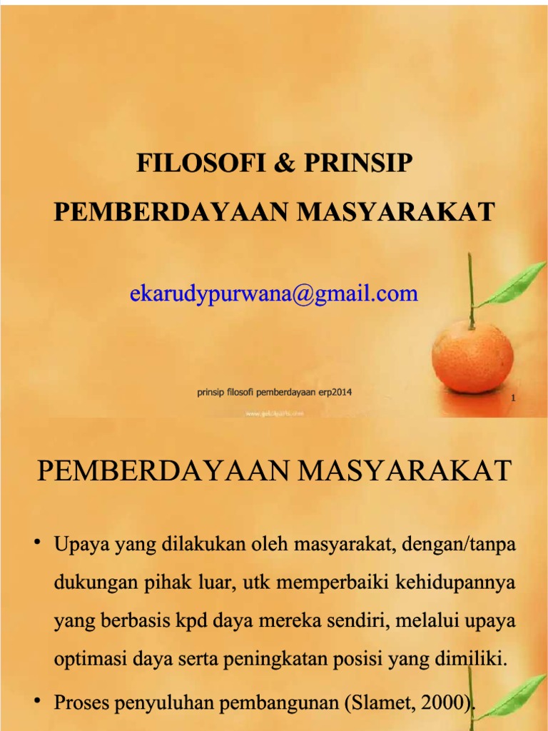PDF 1 Filosofi Prinsip Pemberdayaan DL | PDF | Latin Script | Palaeography