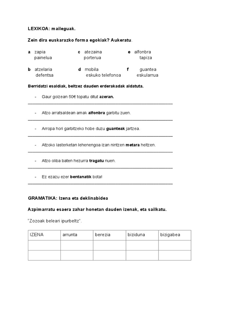 Birpaso Orria 2.GAIA | PDF