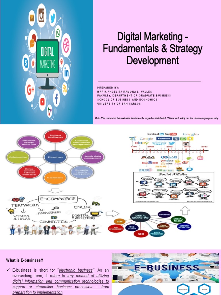 Module 2. Digital Marketing - Fundamentals & Strategy Development | PDF ...