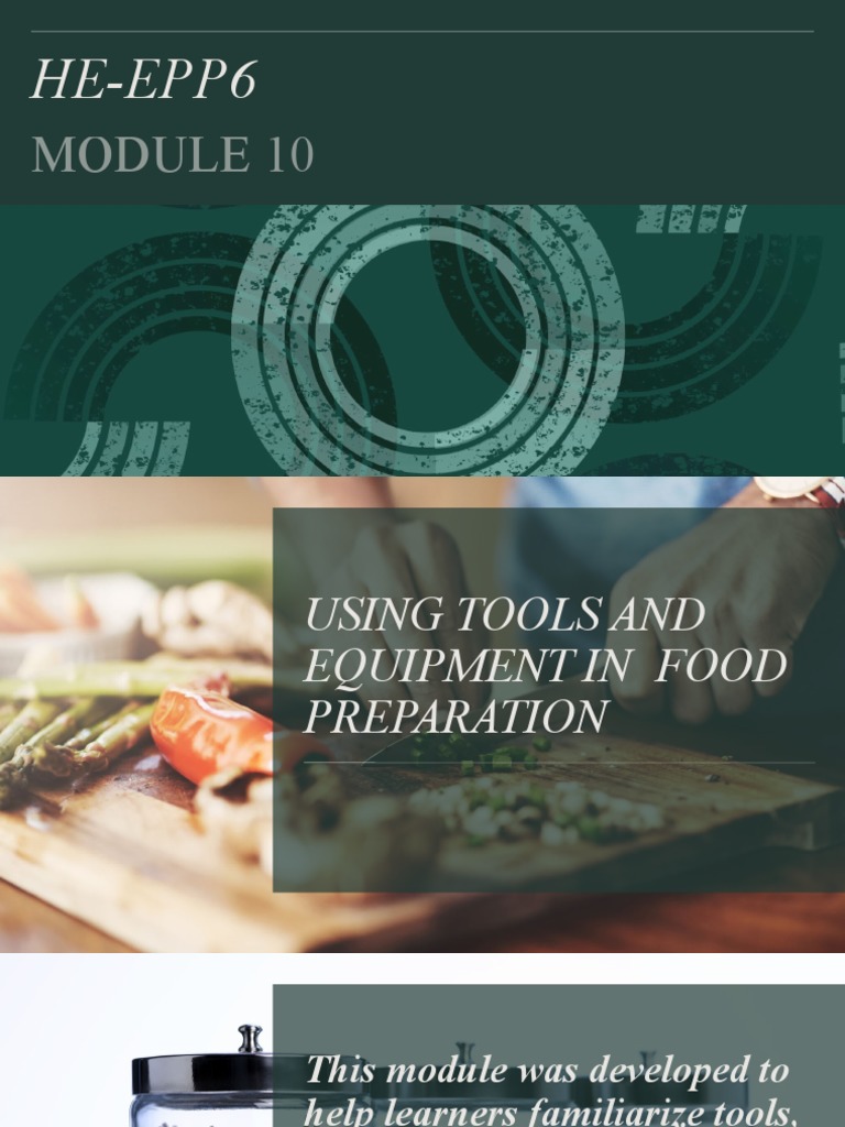 Essential Tools for Food Preparation: Identifying and Explaining the ...