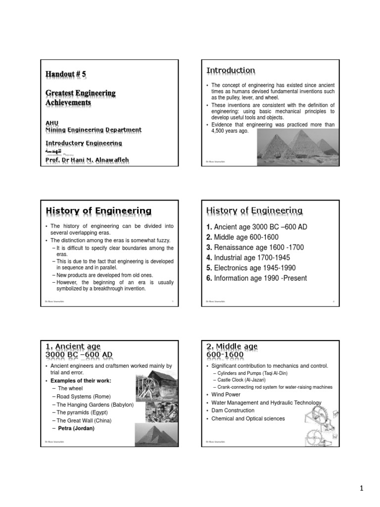 Handout 5 | PDF | Engineering | Physical Sciences