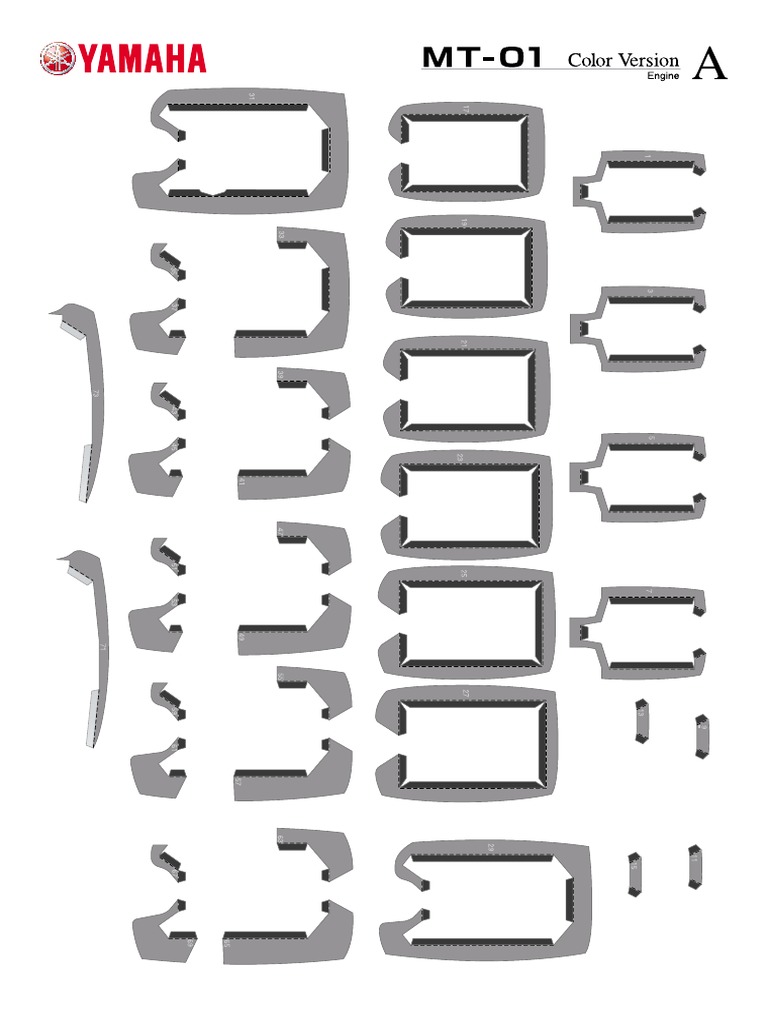 Ultra-Realistic Paper Craft Mt-01 Vol.1 - Engine Color Version | PDF