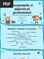 Cazurile Si Functiile Sintactice Ale Pronumelui | PDF