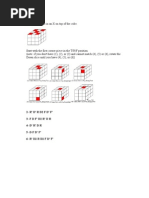 How To Solve A Rubik's Cube 6x6 - Step 1 | PDF | Applied Mathematics | Logic Puzzles