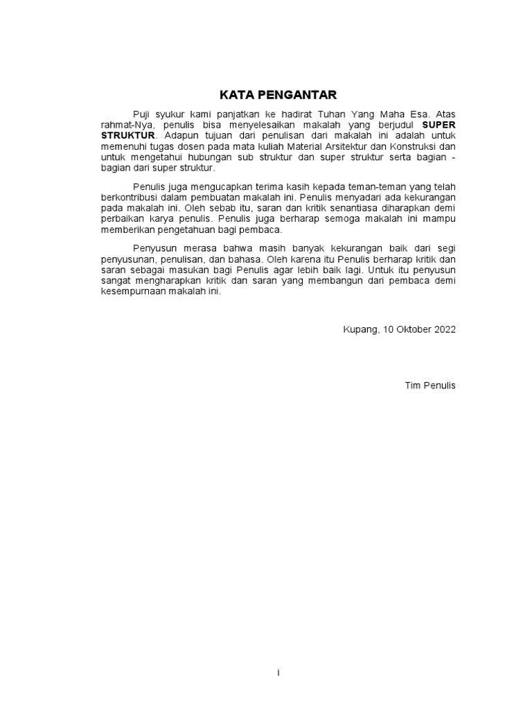 Super Struktur | PDF