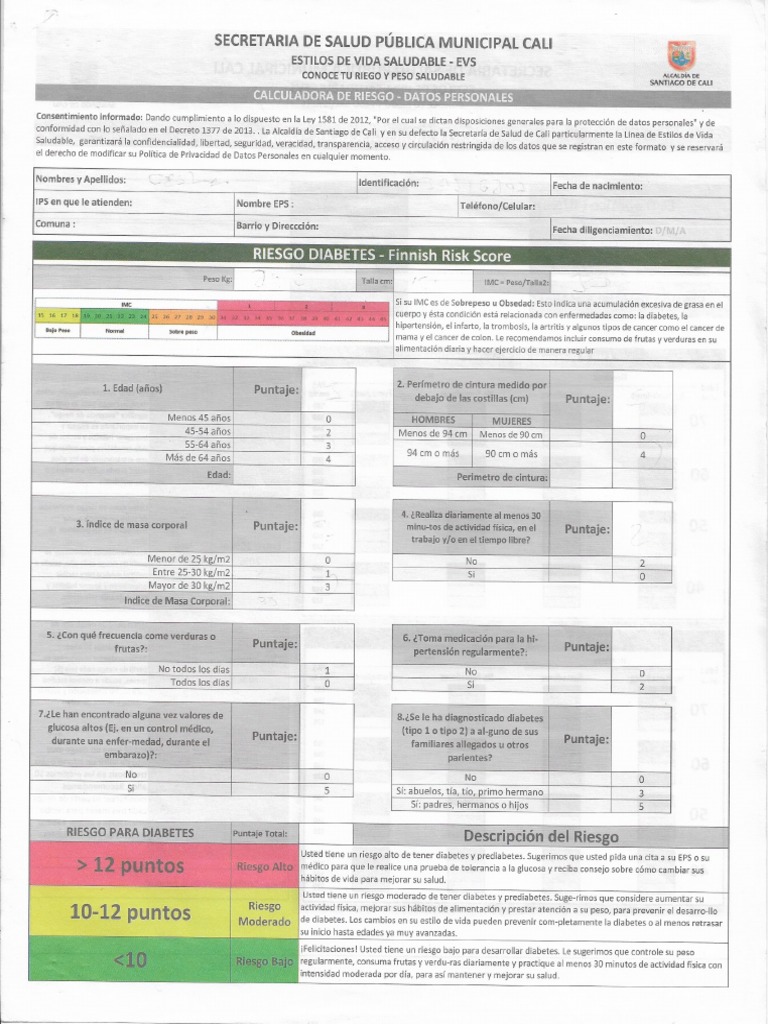 Tamizaje de riesgo cardiovascular | PDF