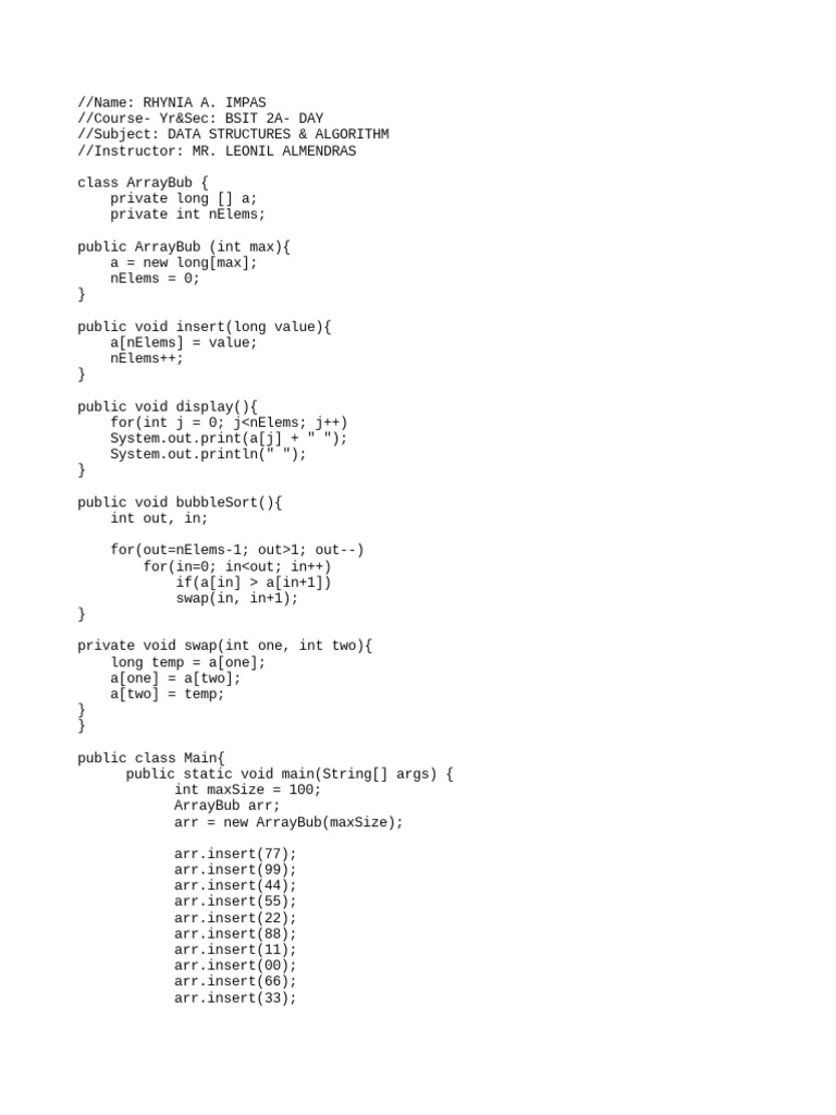 Listing 3.1 Source Code | PDF