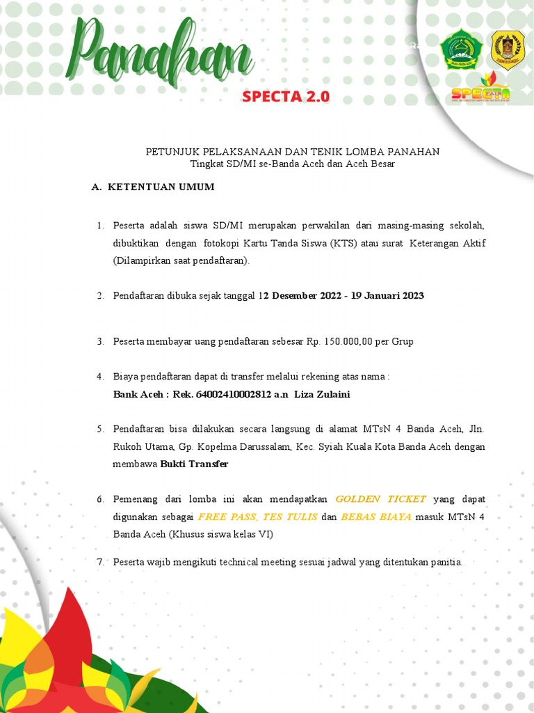 Buku Panduan PANAHAN Real | PDF