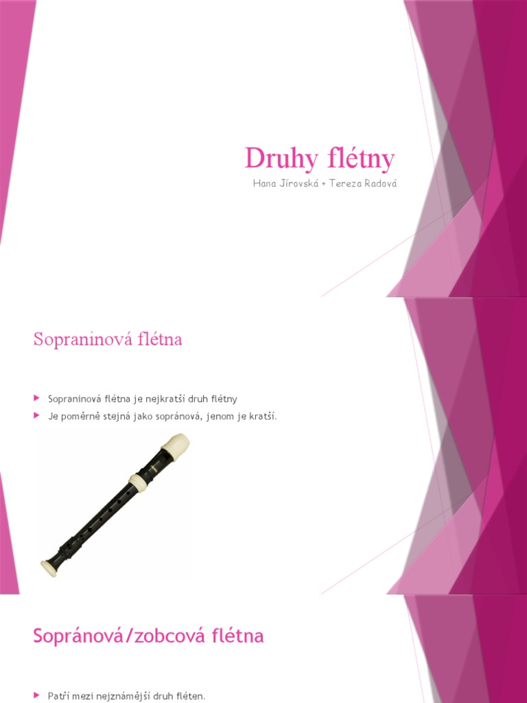 Druhy Flétny | PDF