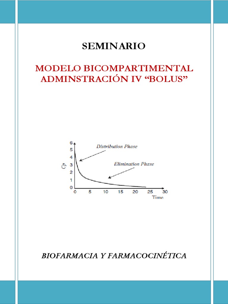Modelo Bicompartimental en Farmacocinética | PDF | Farmacocinética | Química medicinal
