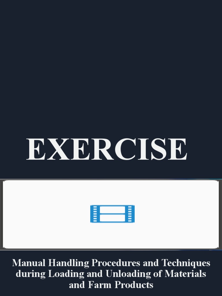 Manual Handling | PDF