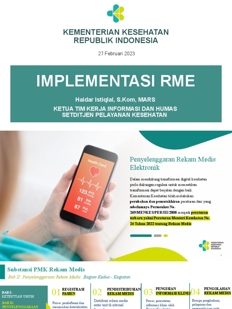 Implementasi RME - Jateng 27 Feb 2023 #2 Edit Why | PDF