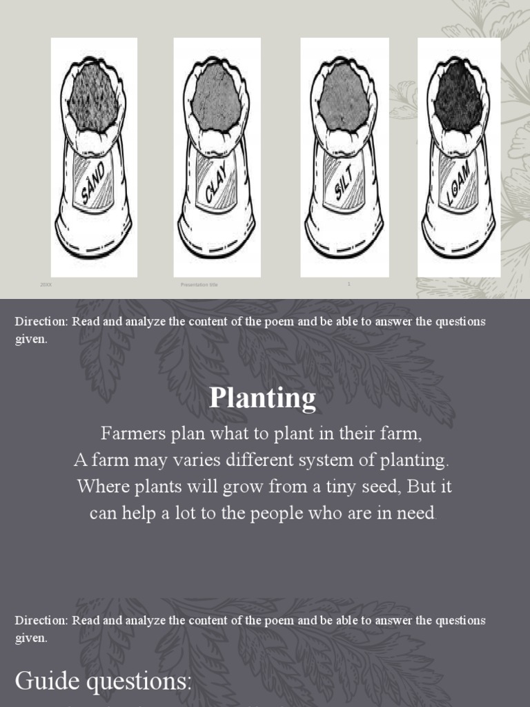 Planting System | PDF
