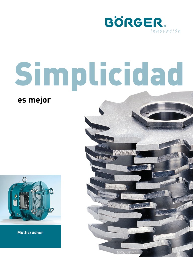 Boerger Multicrusher (Spanish) | PDF