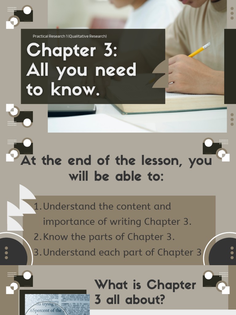 Chapter 3 | PDF | Qualitative Research | Methodology