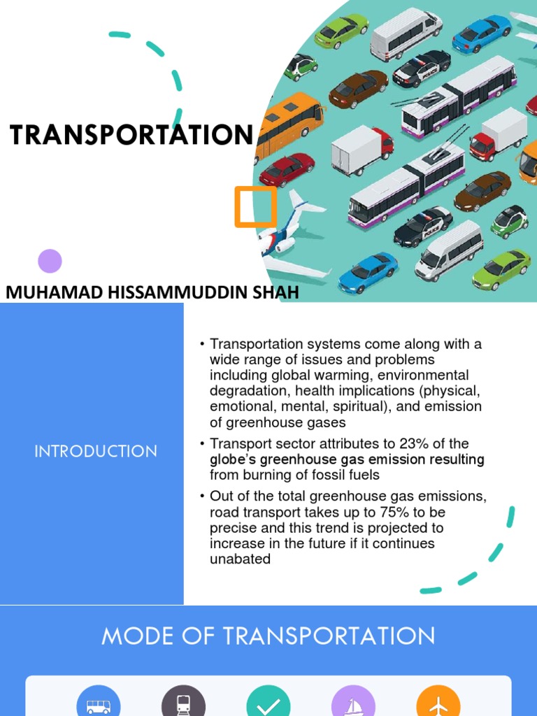 Green Transportation Solutions Overview | PDF | Transport | Hybrid Vehicle