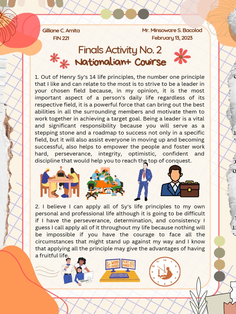 AMITA, Gilliane C. FINALS ACTIVITY NO. 2 NATIONALIAN COURSE | PDF