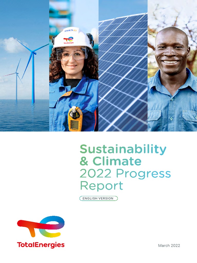 Total Sustainability Climate 2022 Progress Report | PDF | International ...