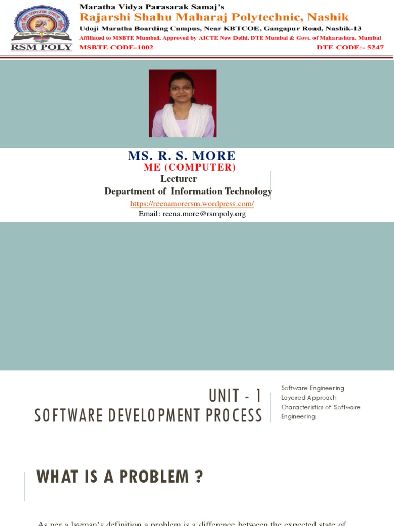 Unit 1 Introduction Software Development Process | PDF | Software ... Unit 1 Introduction Software Development Process | PDF | Software ...