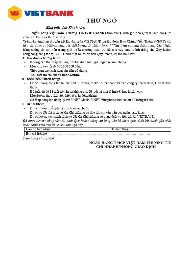 Thu Ngo QHKH VNPT Final | PDF