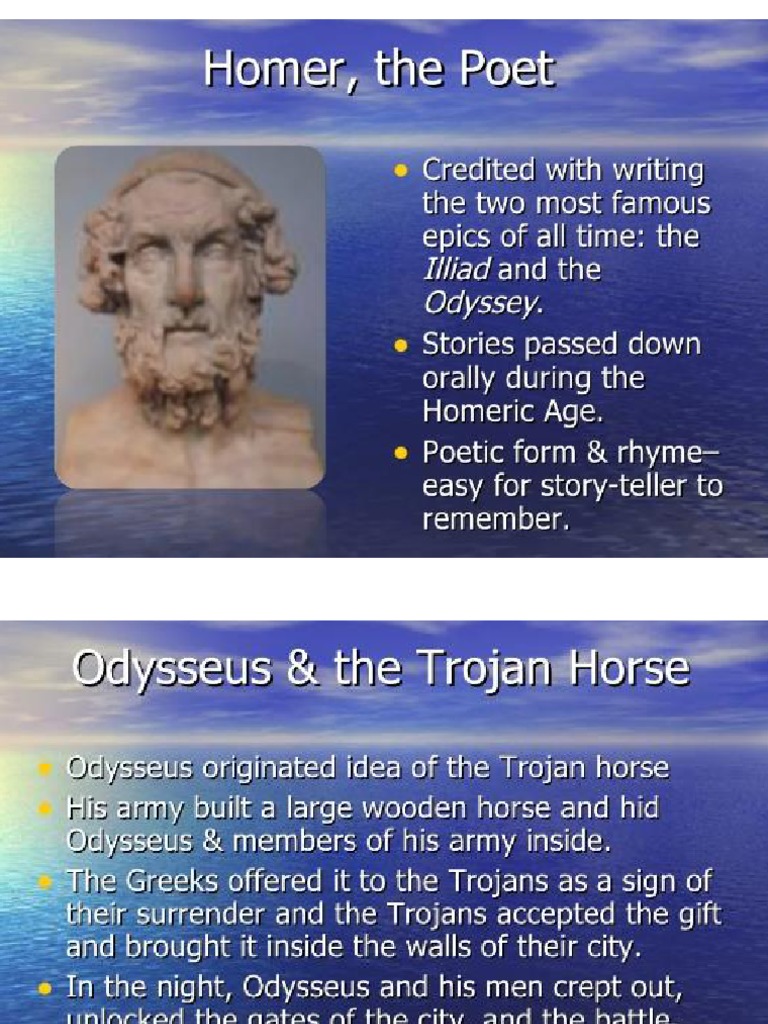 Mythology and Folklore - Odyssey Report | PDF