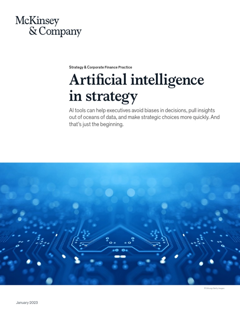 Artificial Intelligence in Strategy | PDF | Artificial Intelligence ...
