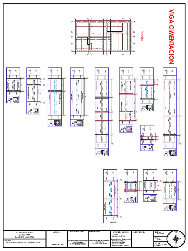 6 - Viga de Cimentacion | PDF