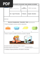 Face - Aresta e Vertice-4ºano | PDF