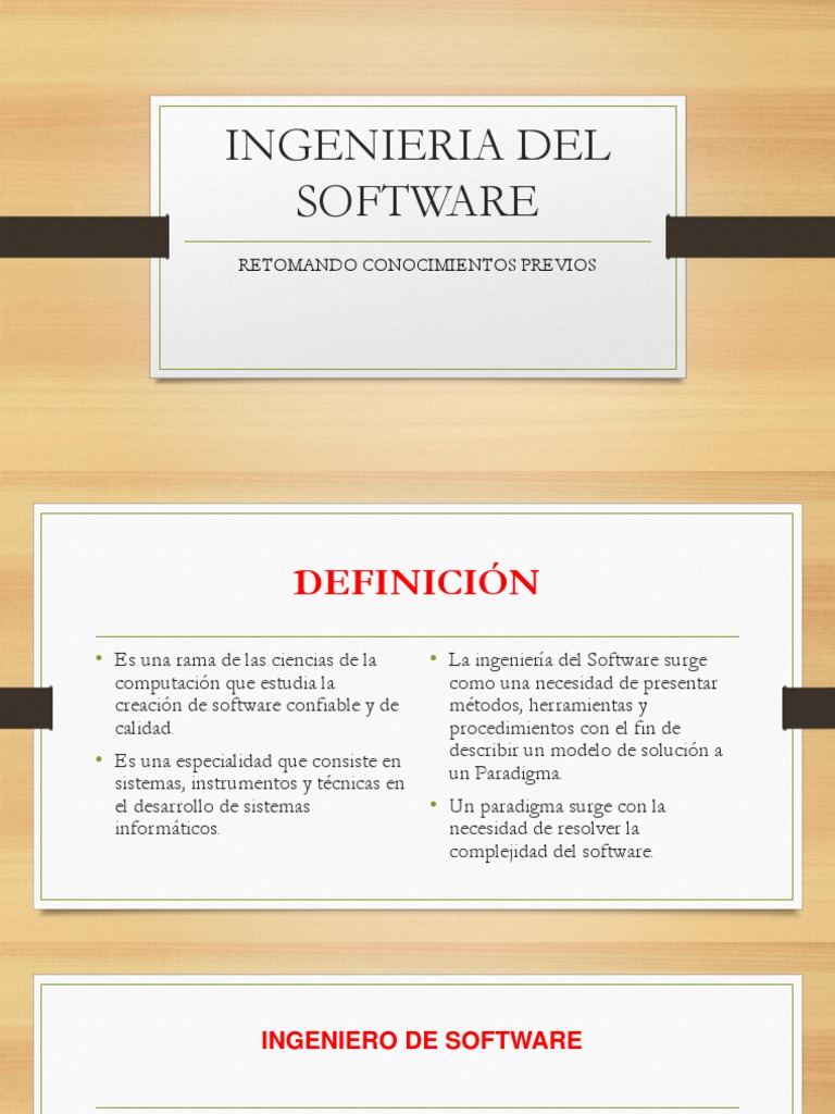 Ingenieria Del Software | PDF | Software | Ingeniería de software