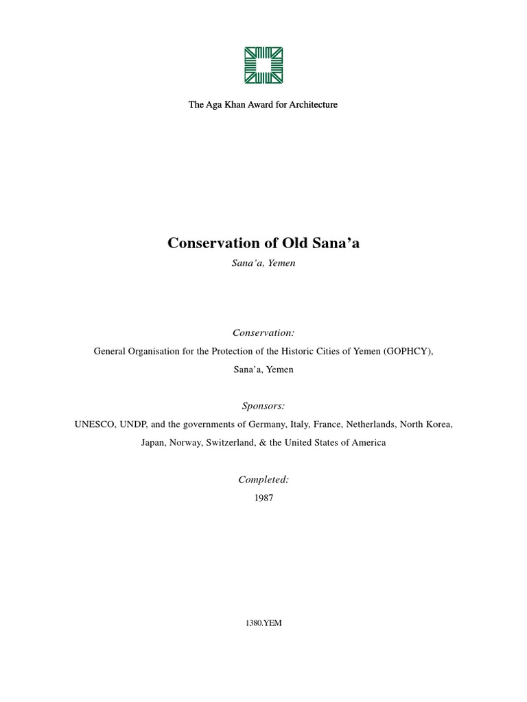 Old Sanaa - Yemen | PDF