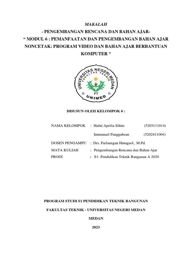 Modul 6 Pr&ba PTB A 20 | PDF