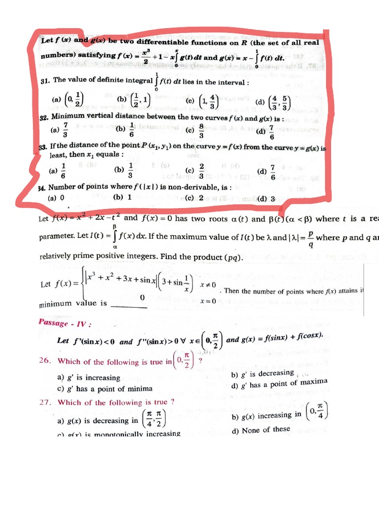 Aod Mathsmerizing Sheet 1 | PDF