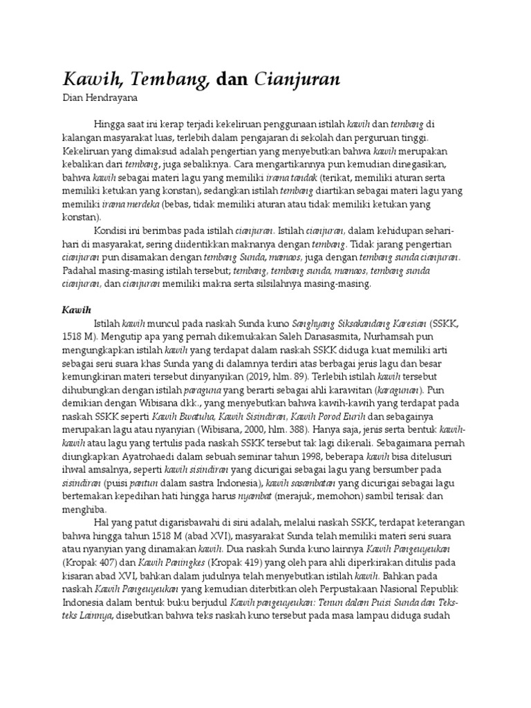 Tembang Balai | PDF | Puisi