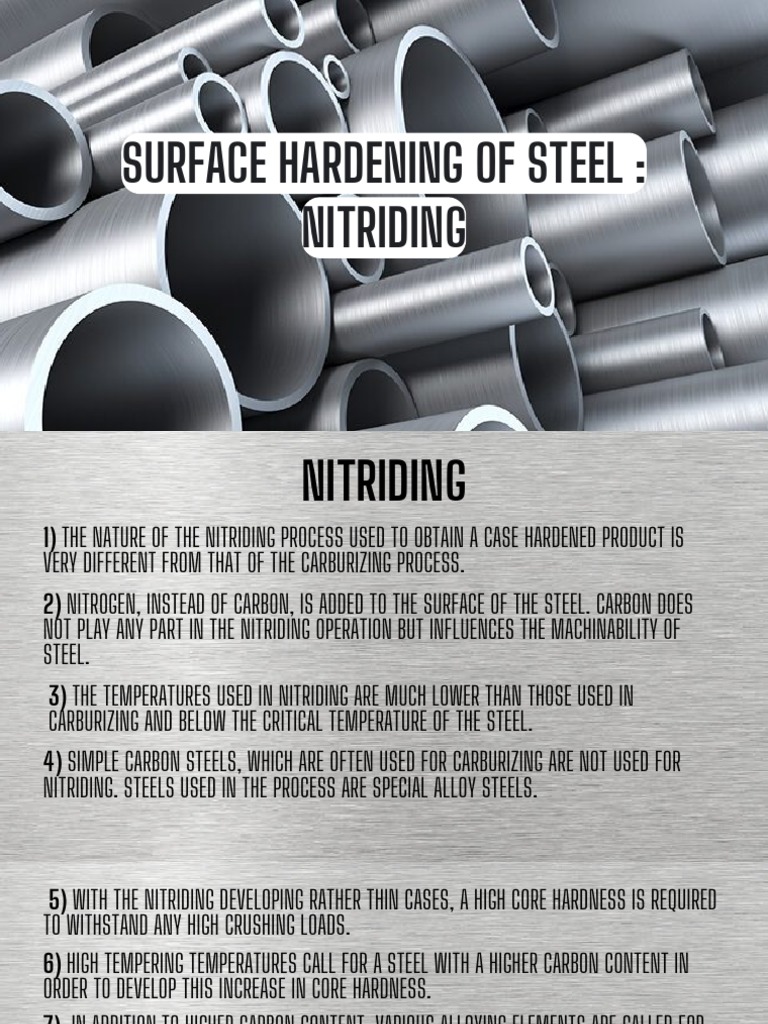 An In-Depth Guide to the Nitriding Process for Surface Hardening Steel ...