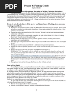 21-Day Daniel Fast Prayer Guide | PDF | Fasting | Prayer
