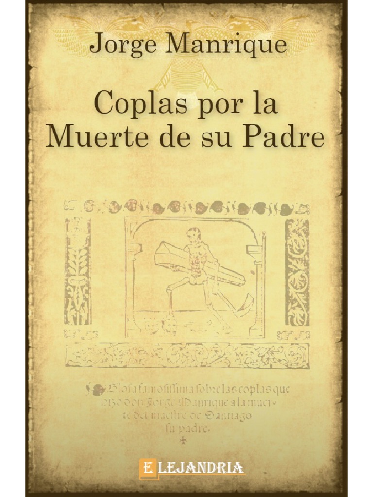 Coplas Por La Muerte de Su Padre-Jorge Manrique | PDF | Arte | Historia