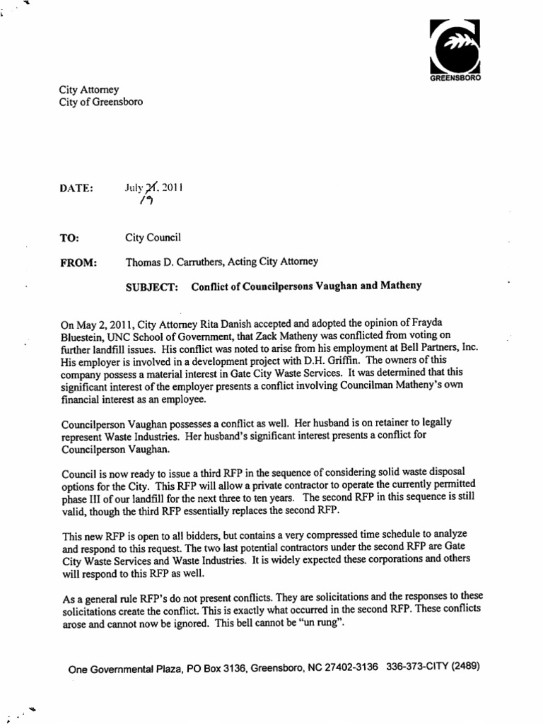 Carruthers Memo | PDF | Government Information | Government