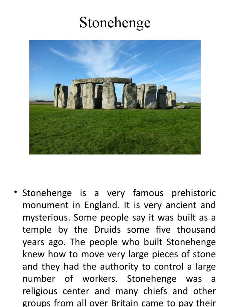 Stonehenge | PDF