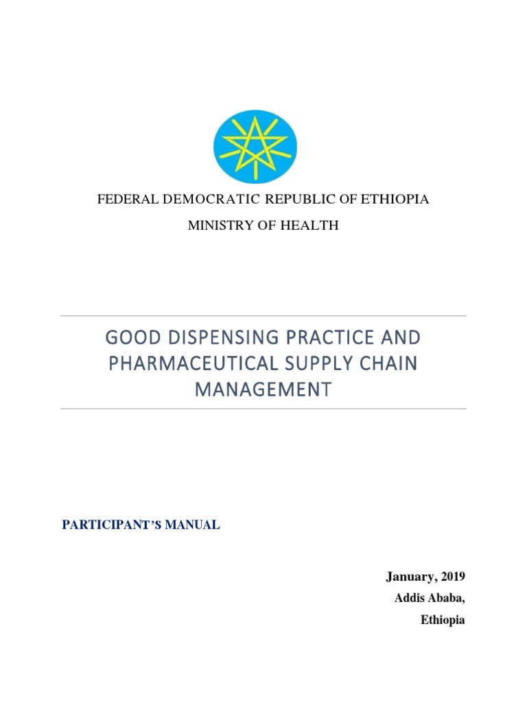 Good Dispensing Practice and Pharmaceutical Supply Chain (1) | PDF ...