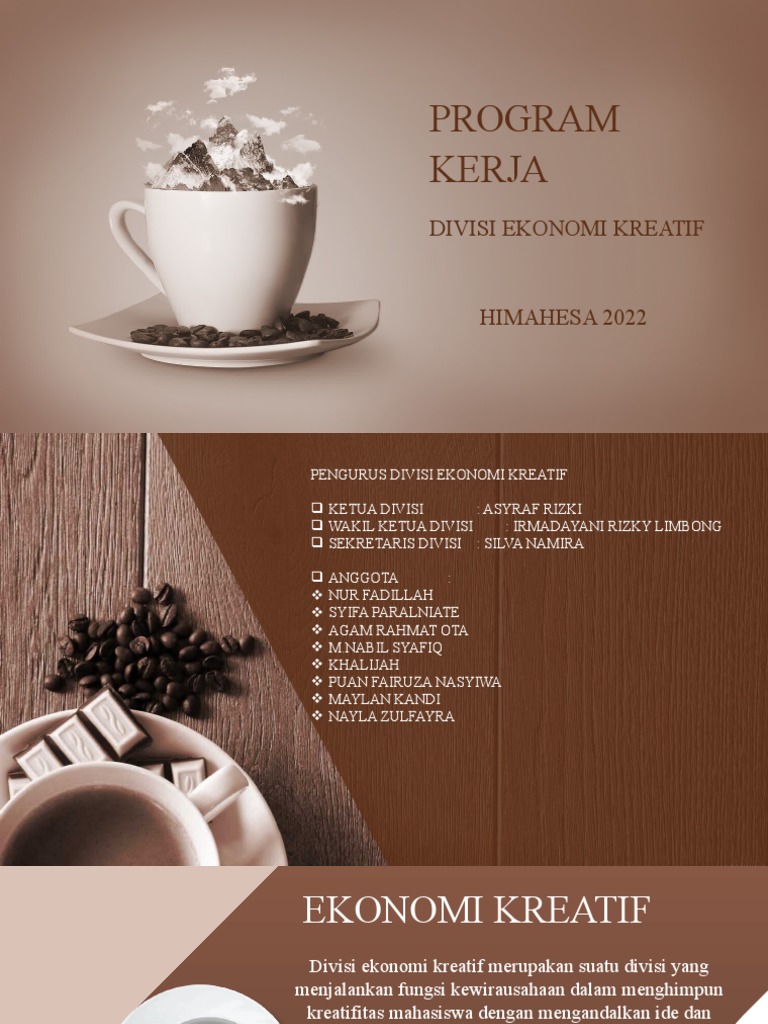 Proker Ekonomi Kreatif | PDF