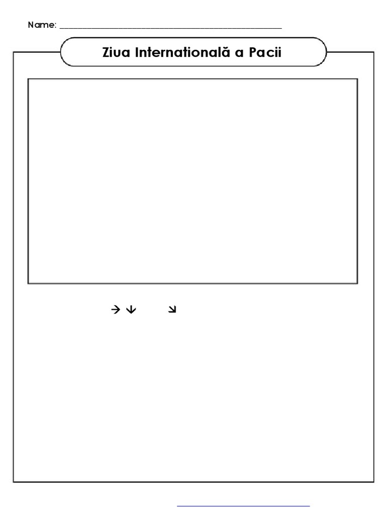 Ziua Internationala A Pacii | PDF | Word Search | Puzzles