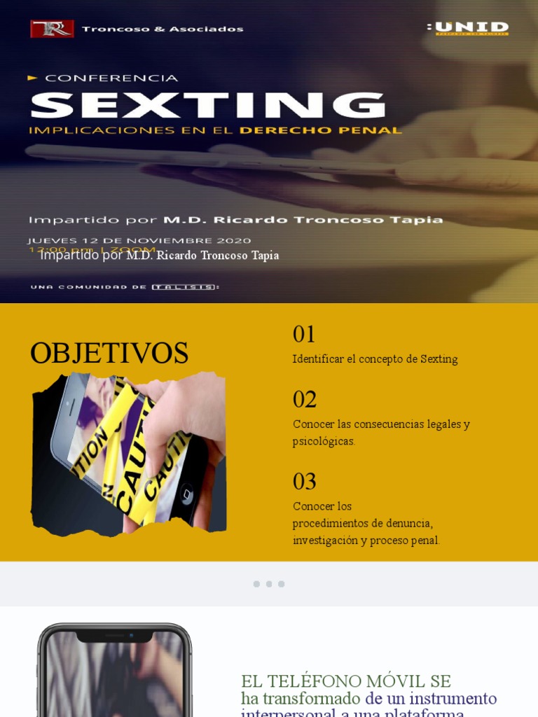 SEXTING impartida | PDF | Violación | Justicia